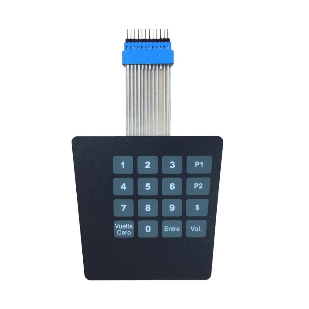 M07689B002 Teclado Preset para encoré 500S - SERTEGA